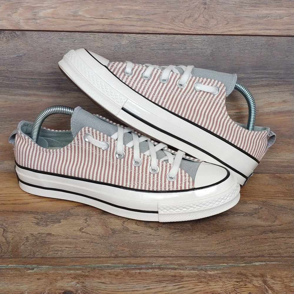 Converse Chuck 70 Low 'Crafted Stripe' Sneakers - Gem